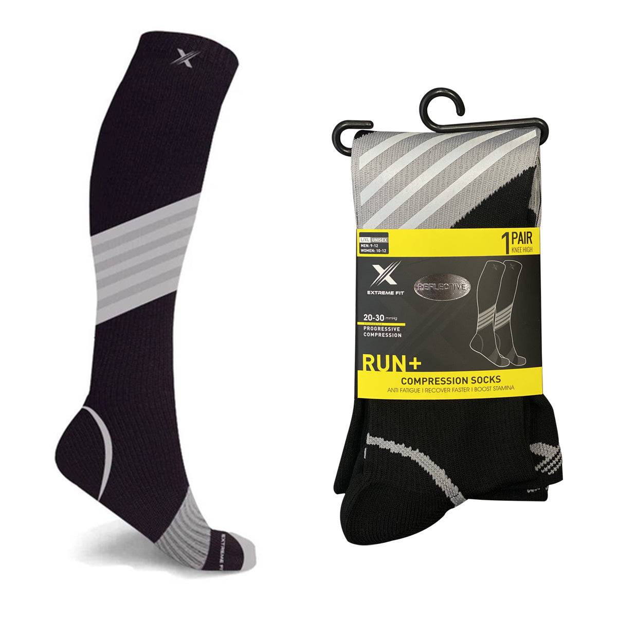 Reflective Knee High Compression Socks – The American Gift Company